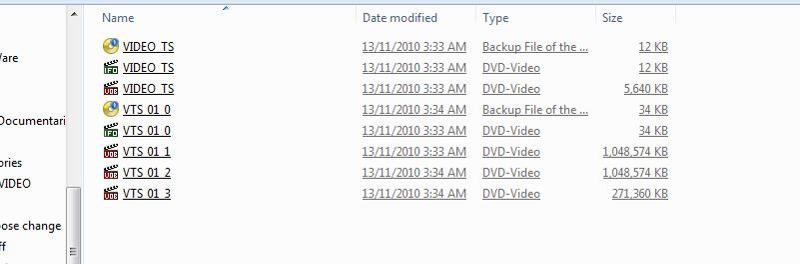 Solved: Video_ts folder creation | Experts Exchange