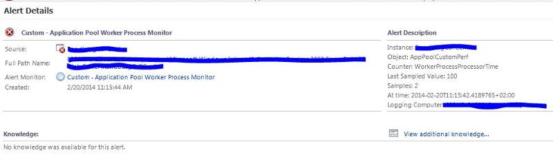 IIS 6 AppPool Worker Process Monitoring and Recovery with SCOM and Orchestrator | Experts Exchange