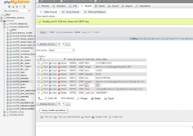 Solved: PhPmyadmin SQL Query to insert meta_key & value IF another value exist | Experts Exchange
