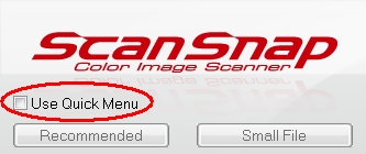 scansnap menu options all greyed out. Solutions | Experts Exchange
