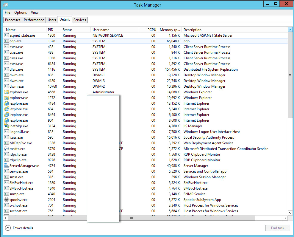 Solved: Windows Server 2012 task manager - details tab doesn't show ...