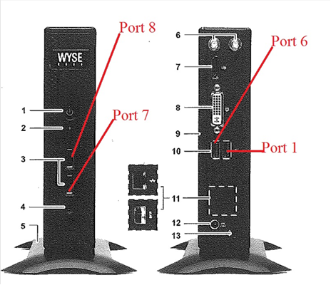 Solved: Wyse D10D Com port assignment? | Experts Exchange