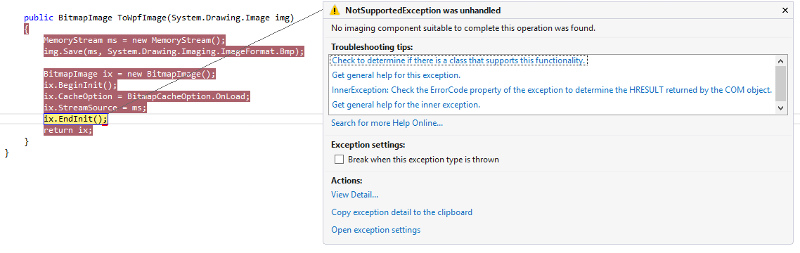 Solved: Base64 image to WPF image source | Experts Exchange