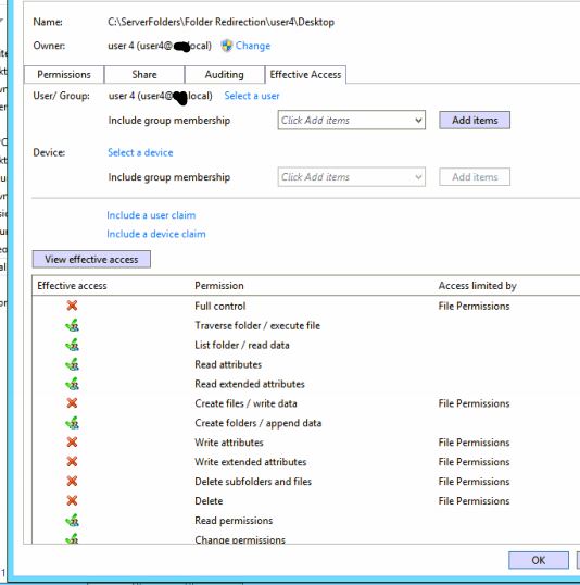 Solved: Folder Redirection + Exclusive Rights + Administrator Access through GPO or/and script ...