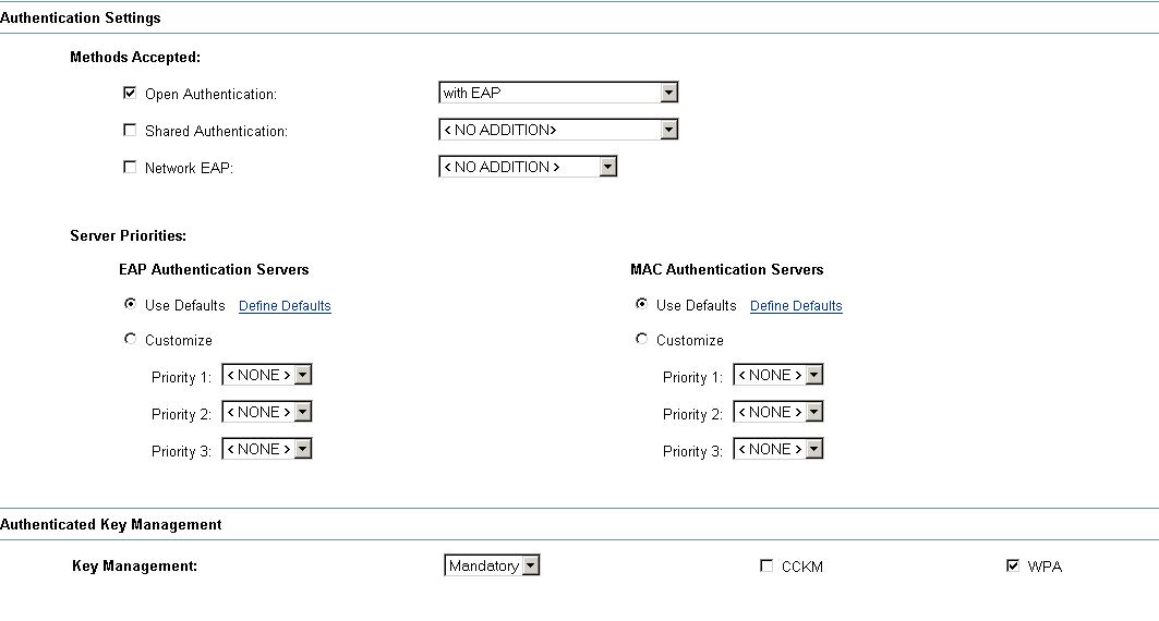 Solved: Change Cisco access point encryption from WEP to WPA | Experts ...
