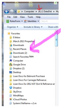Solved: Recent Places does not show locations that I have opened and ...