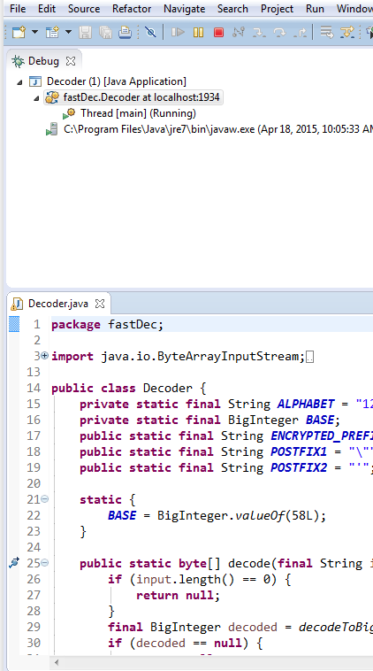 Solved: Opening new tab in eclipse when entering new class during debug ...