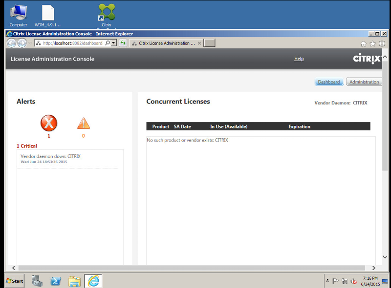Solved: Citrix XenApp Cannot contact the License server "......". | Experts Exchange