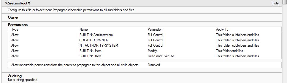 Solved: Default Domain Policy Permissions | Experts Exchange