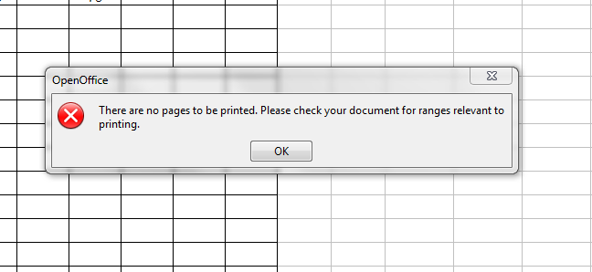 Solved: OpenOffice Calc Sheet Won't print | Experts Exchange