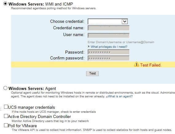 Solved: SolarWinds add DNS managed node | Experts Exchange
