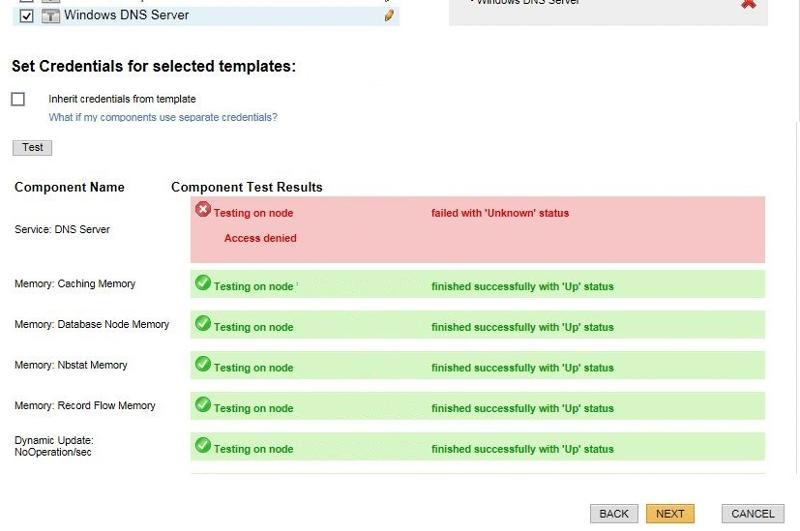 Solved: SolarWinds add DNS managed node | Experts Exchange