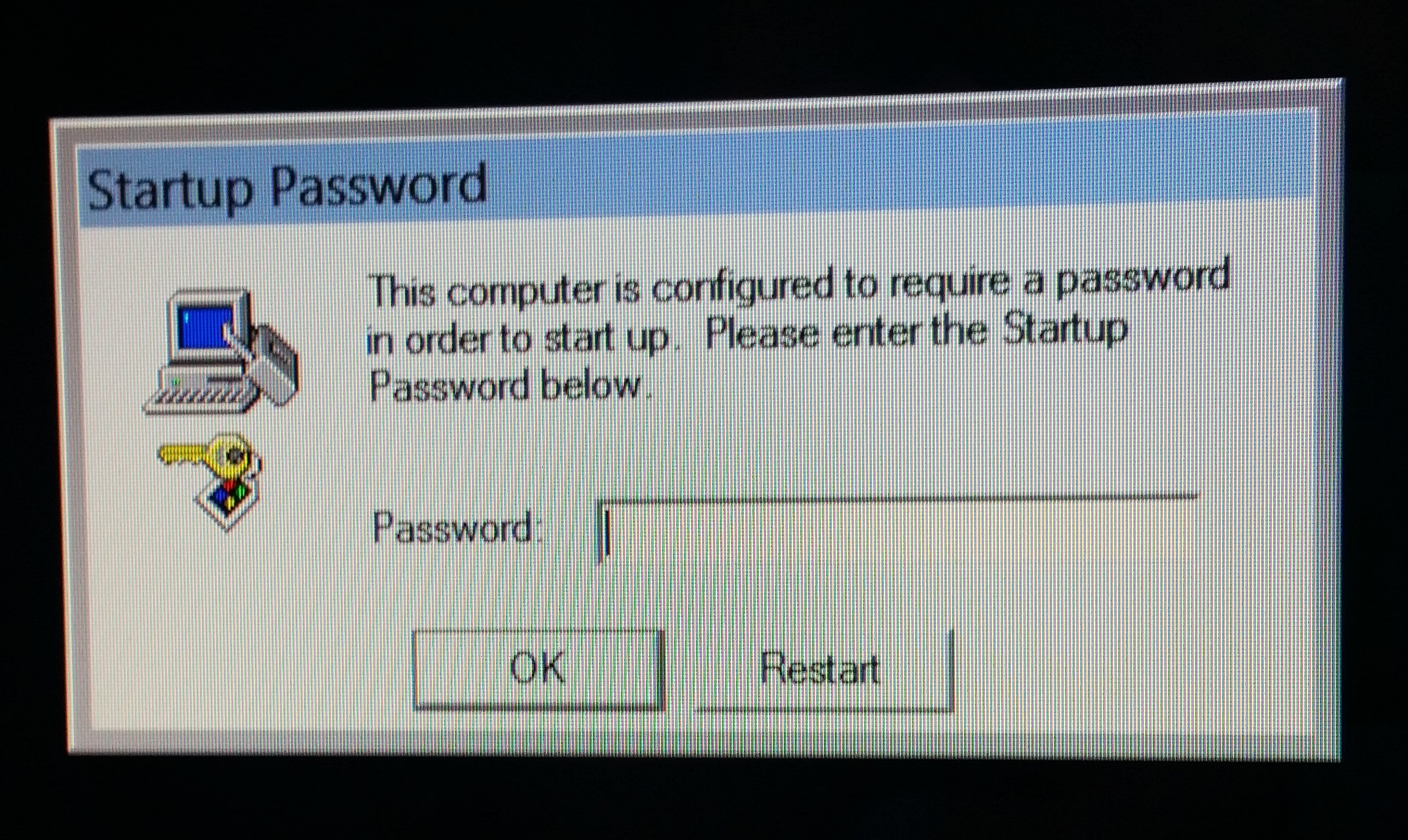 Solved: Startup Password Scam | Experts Exchange Solved: Startup Password Scam | Experts Exchange