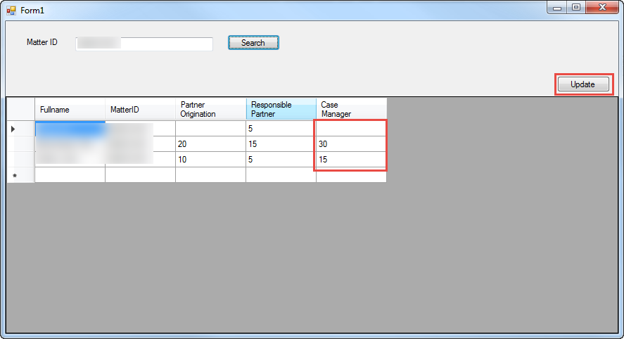 Solved Tableadapter Used To Update Insert And Delete Results