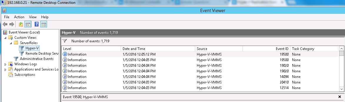 Solved: Hyper V Replication from a Workgroup to a Domain Joined Host ...