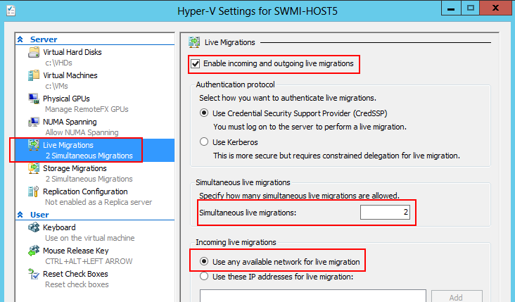 Solved: Hyper V Replication from a Workgroup to a Domain Joined Host ...