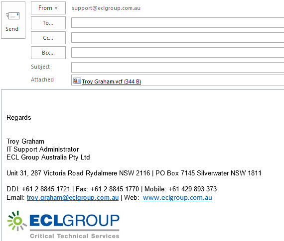 Solved: Outlook signature via VBS Script | Experts Exchange
