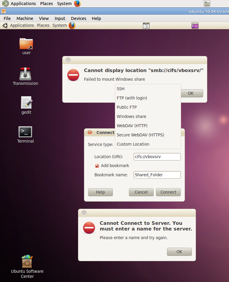 Solved: Unable to see or mount shared folder in Oracle VM Virtualbox ...