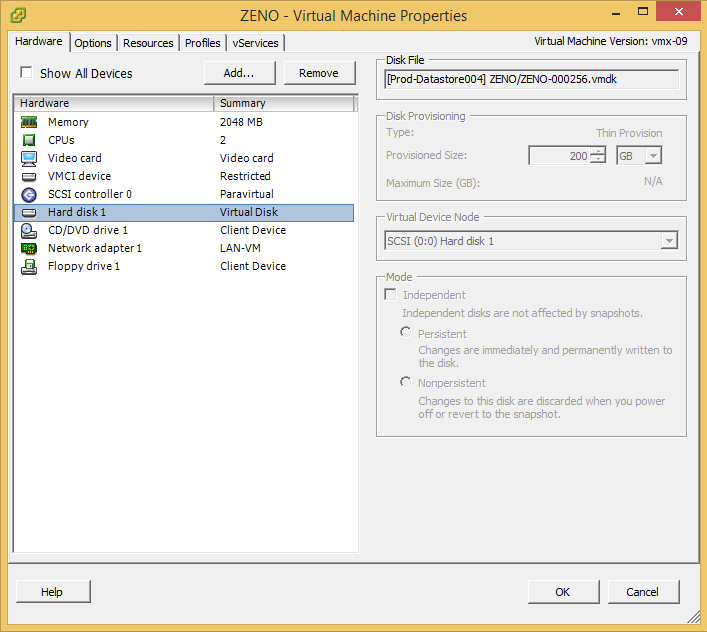Solved: VMware: Unable to edit Syslog.global.logDir | Experts Exchange