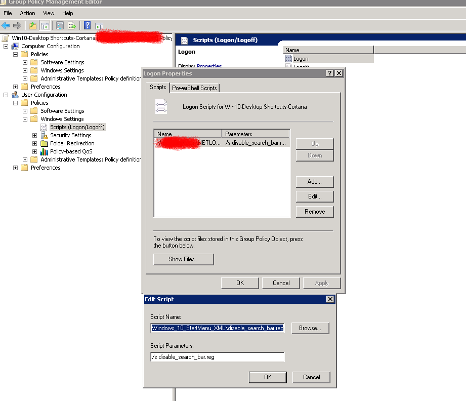 Solved: how can i remove Windows 10 cortana search bar via GPO ...