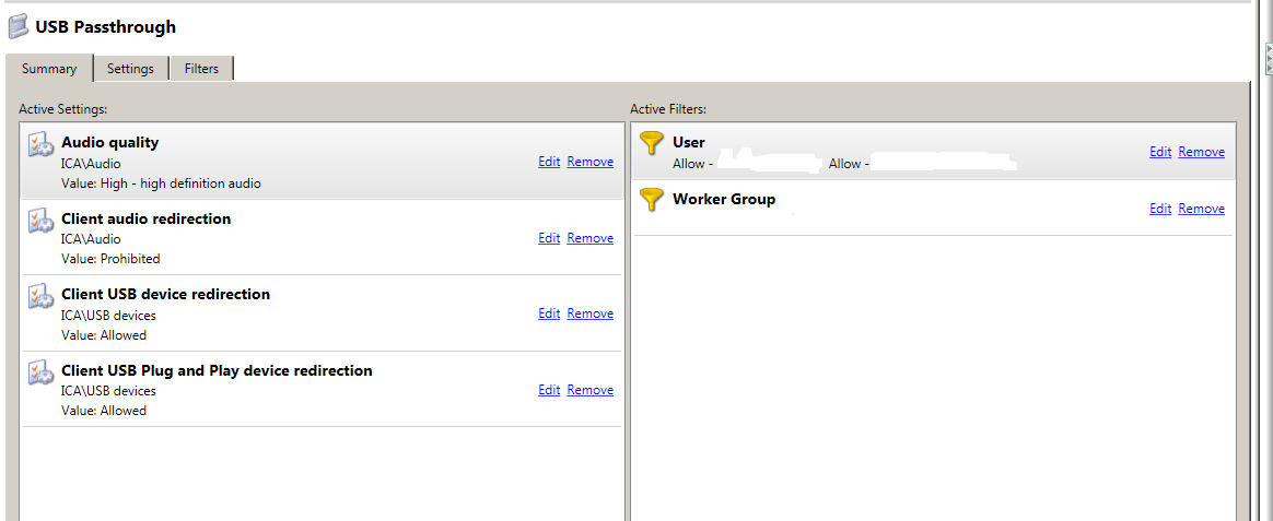 Solved: Citrix USB Redirection | Experts Exchange