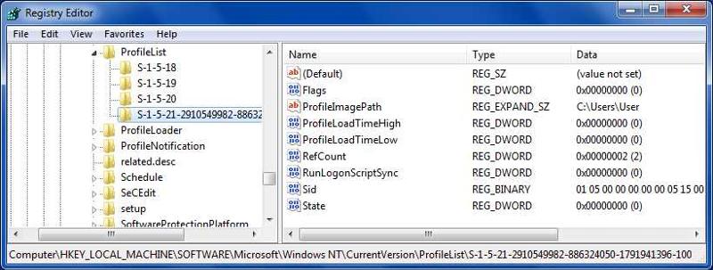 Solved: Windows 7 Pro unable to create a new user profile | Experts ...
