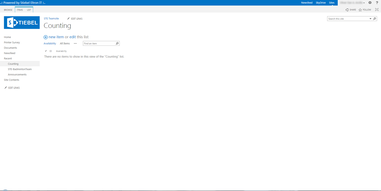 Solved: How to count column item in SharePoint 2013? | Experts Exchange