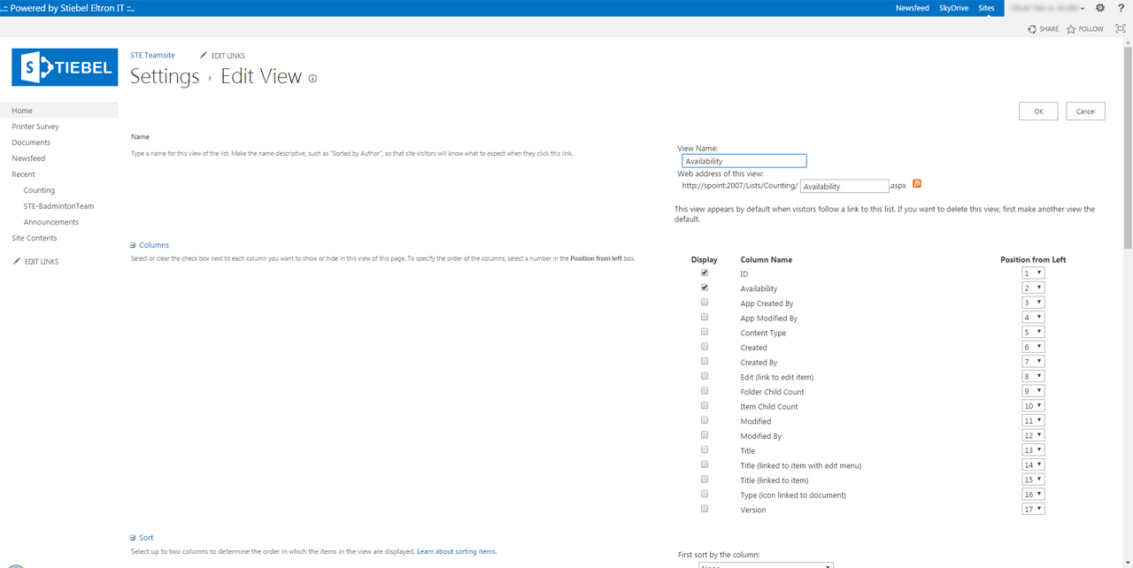 Solved: How to count column item in SharePoint 2013? | Experts Exchange