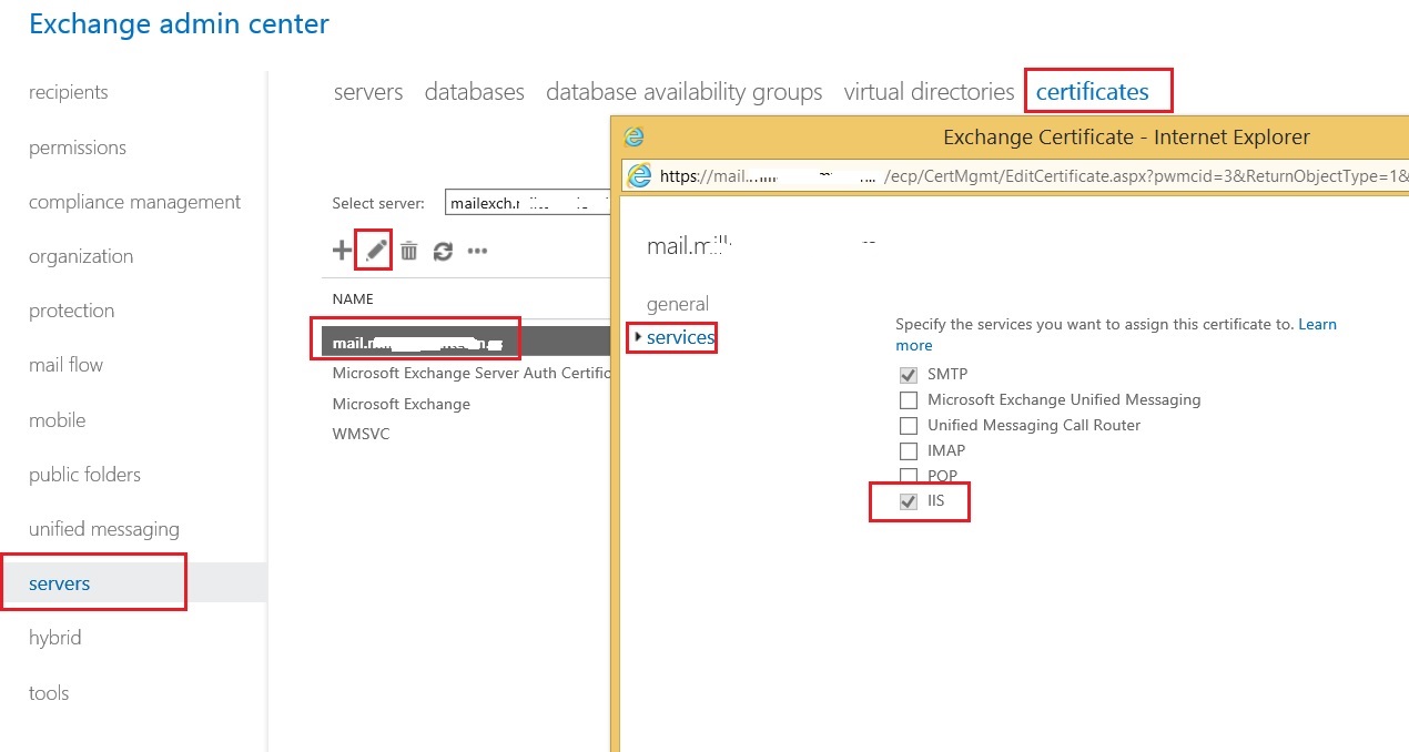 Solved: adding an SSL certifficate to our exchange 2016 server | Experts Exchange