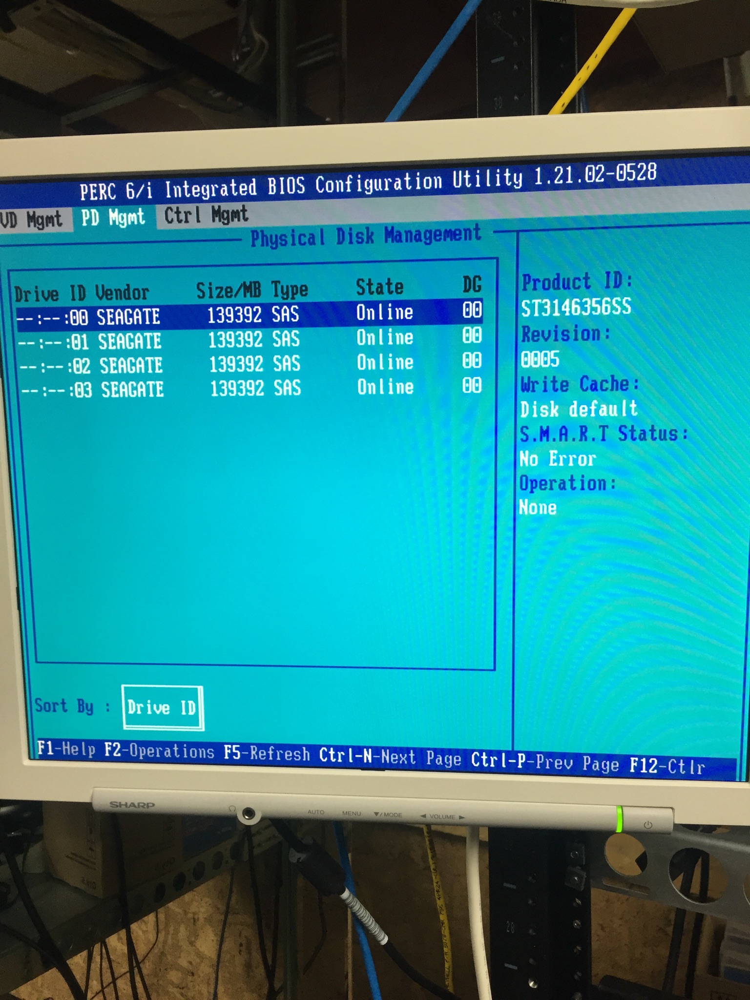 Solved: Dell Poweredge 2900 will not boot To Perc 6/i Raid Controller ...