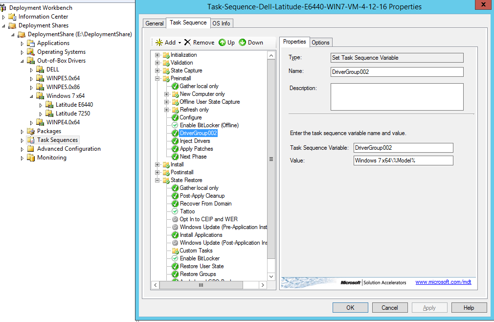 Solved: MDT 2013 Inject Drivers Total Control Method What Am I Doing Wrong? | Experts Exchange