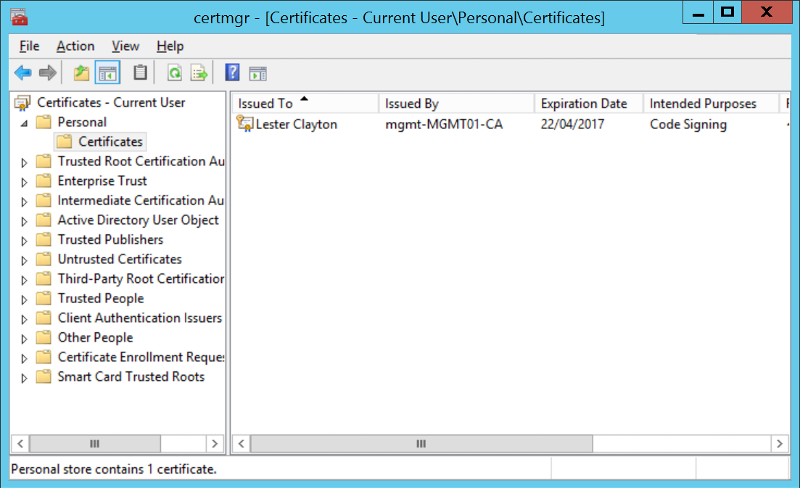 Installing The Certificate For The Website Using Powershell Scripts Toss