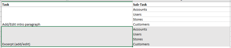 Solved: Excel 2016 - Missing Gridlines Between Cells w/Gray Background ...