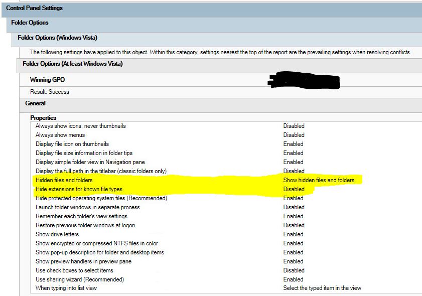 Solved: Use Group Policy Preferences to Reveal Extensions in Windows ...