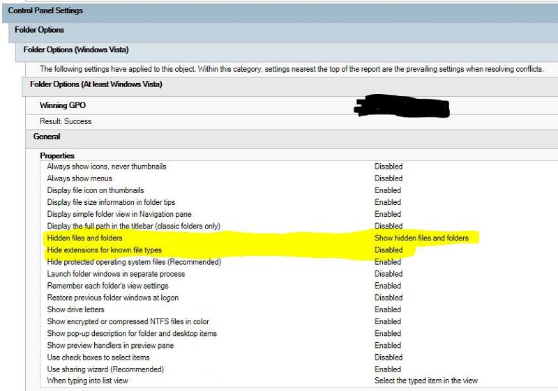 Solved: Use Group Policy Preferences to Reveal Extensions in Windows ...