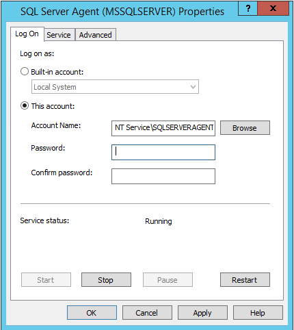 Solved: AD Service Account for SQL Processes | Experts Exchange
