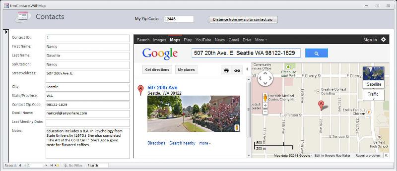 Solved: Google Maps in MS Access | Experts Exchange