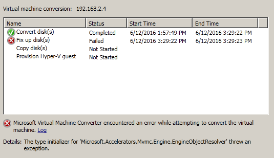 Solved: Error in converting standalone physical PC to virtual machine ...