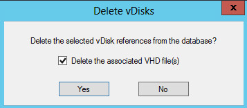 Citrix Provisioning Services 7.X Error: Management Interface: vDisk ...