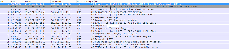 Solved: Server Cannot Accept Argument In FTP Command | Experts Exchange