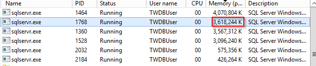 Solved: SQL Express and memory usage | Experts Exchange