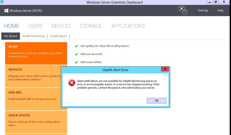 Solved: How do I reinstall 2012 Essentials Dashboard | Experts Exchange
