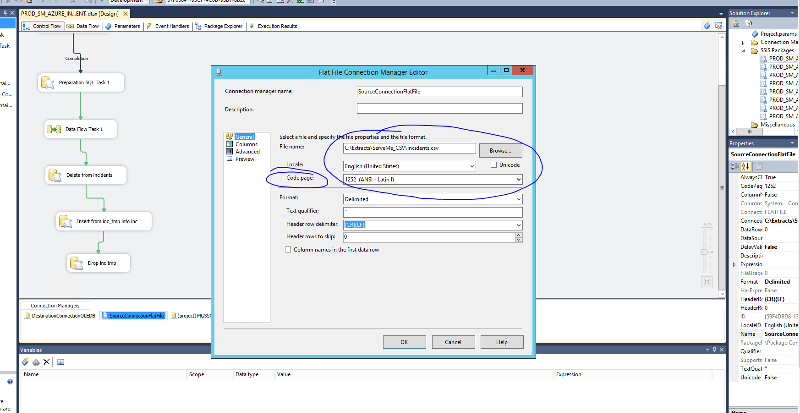Solved No Match In Target Code Page Error When Inserting Into Sql 7973