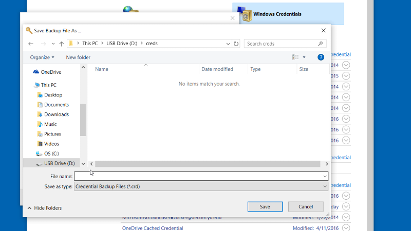 Windows Credential Manager | Experts Exchange
