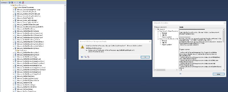 Solved Cannot Modify Sql Server Stored Procedure After Update Of Ssms