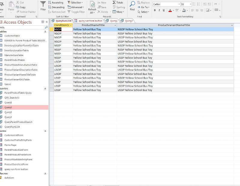 Solved: How to Merge Join Dlookup 2 different Tables in MS Access with a Query or Add Text To ...