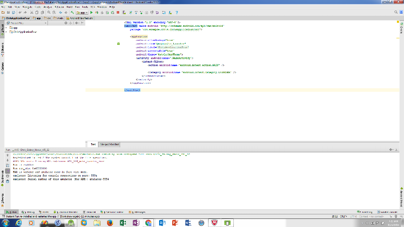 Solved: How do I return the Android Studio to its default project ...