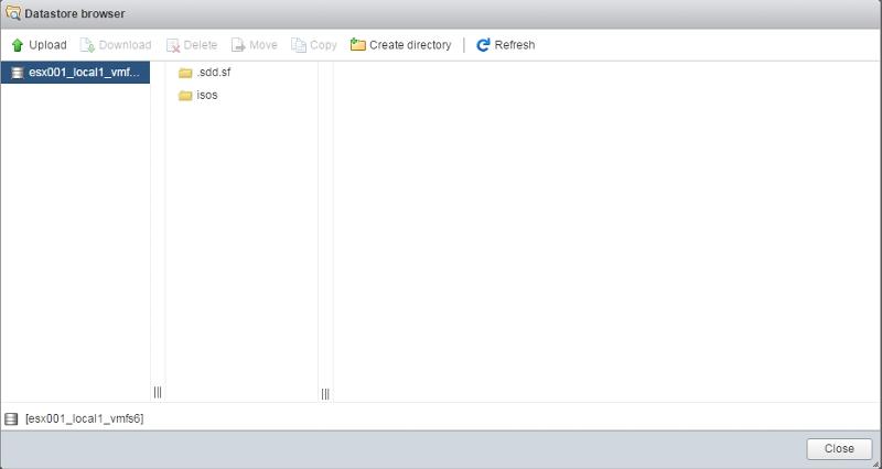 How To Upload An Iso Image To A Vmware Datastore For Use With Vmware