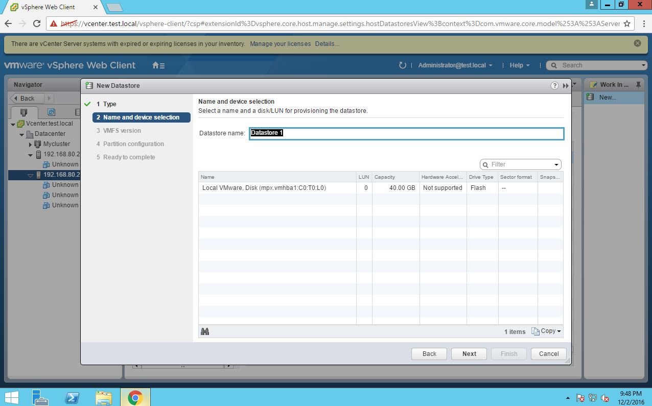 Solved: Vsphere client connection to Vcenter | Experts Exchange