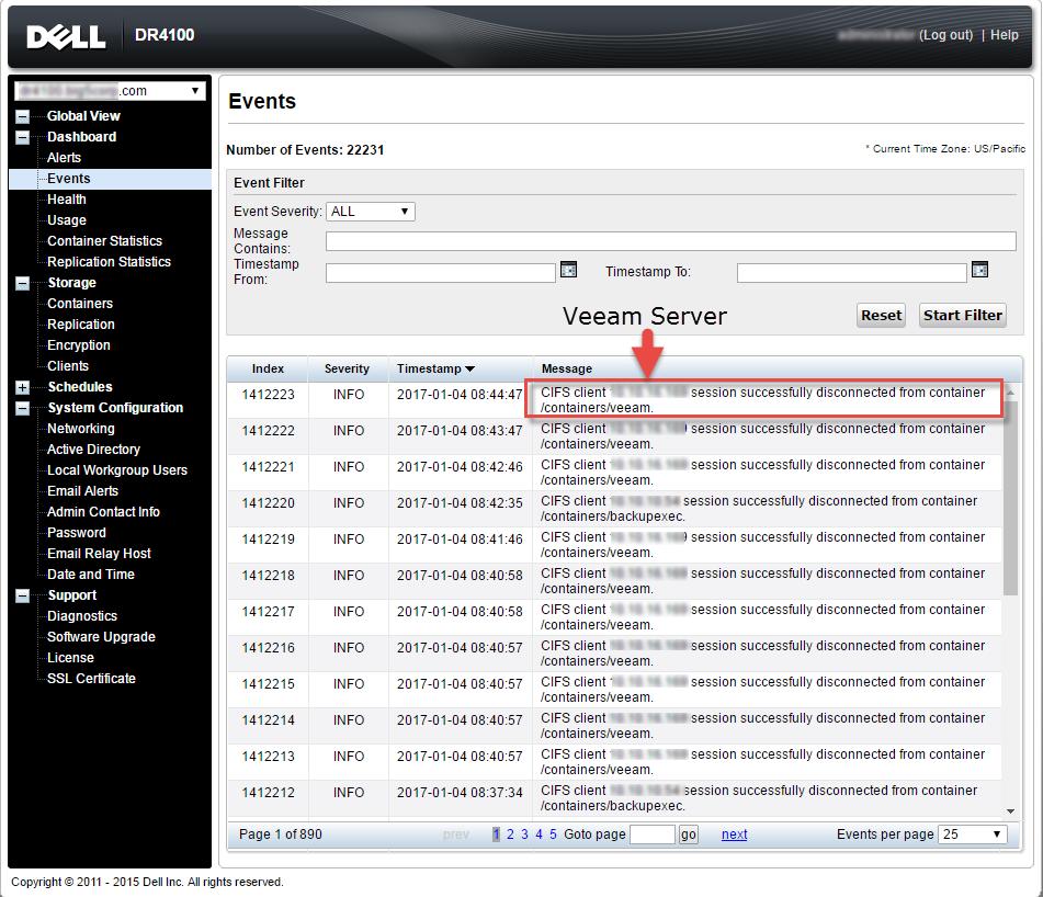 Solved: Dell DR4100 storage Alert. How do I resolve an error? | Experts ...